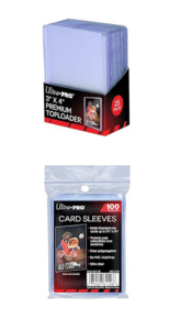 Ultra Pro Top Loader 25 / 100 Sleeve Pack Combo – Husky CardsLLC